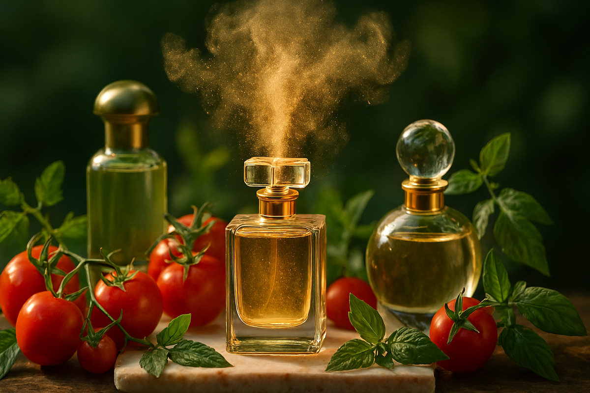 Tomato Perfume | Tomato Leaf & Vine Scented Picks
